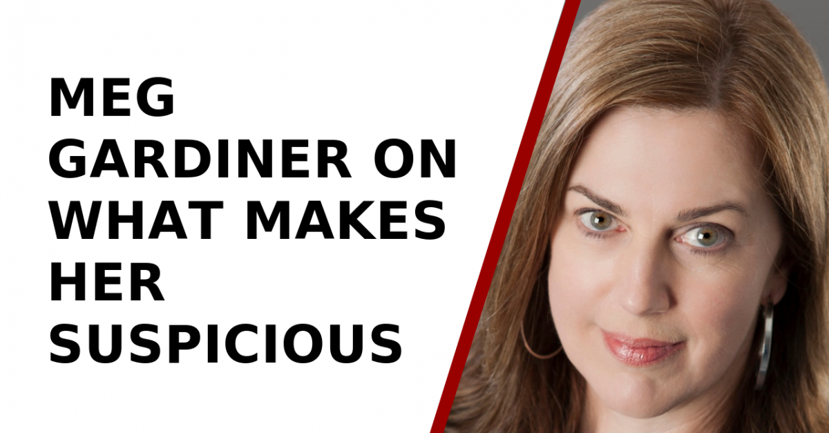 Watch: Meg Gardiner on What Makes Her Suspicious | Novel Suspects
