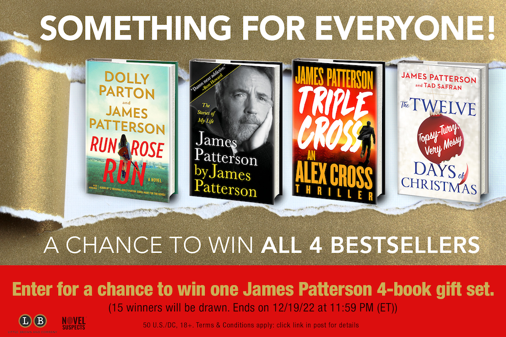 James Patterson Holiday Sweepstakes | Novel Suspects